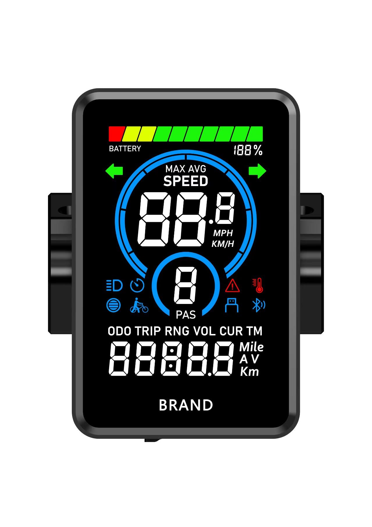 CyncRide TFT Display – Drvetion E-Bike